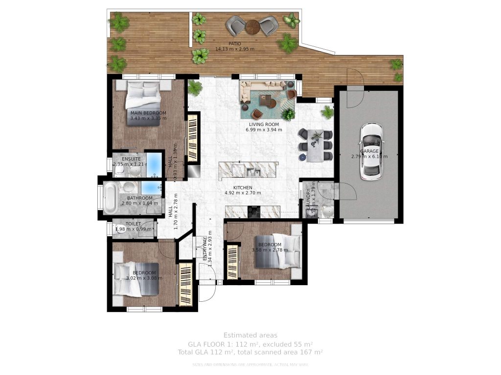 Floor Plan - Real Estate Editing Service - 4temp photo #1